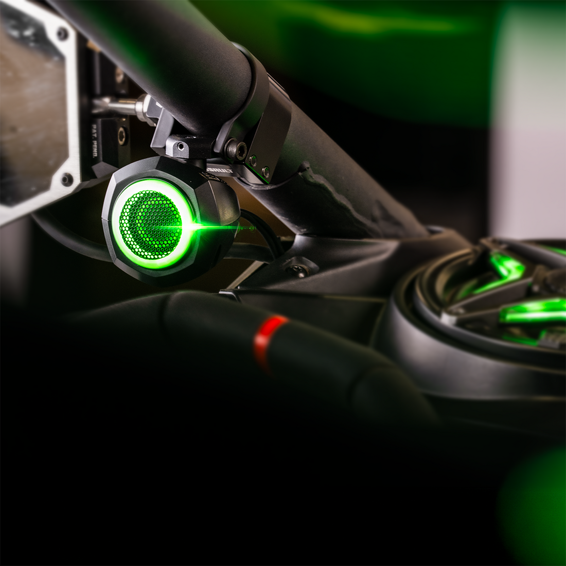 Universal 1" Cage-Pod Tweeters w/RGB Ring for UTV Audio Systems – SSV Works