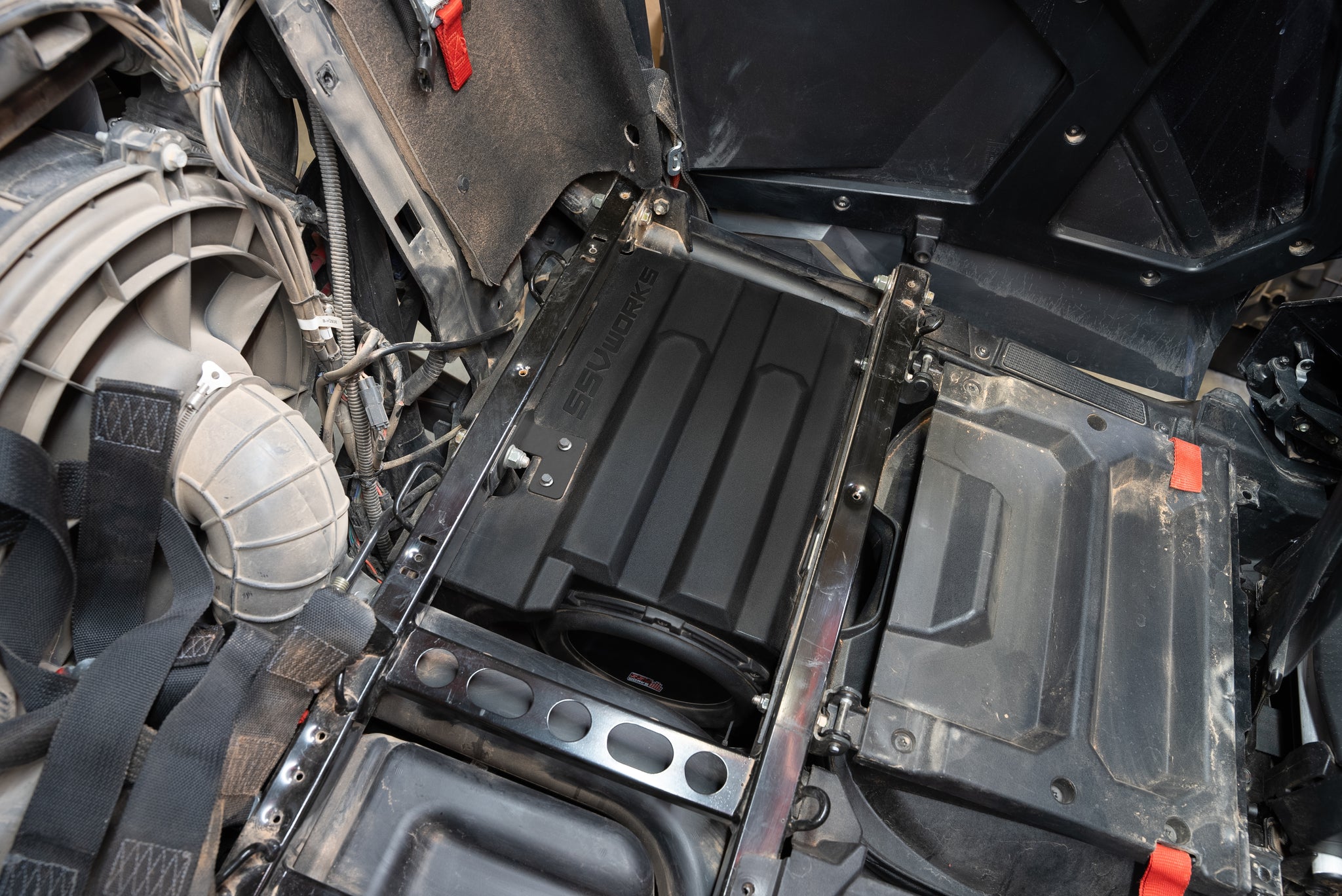 2020-2025 Polaris RZR Pro R, Pro S, Turbo R, Pro XP 4 Rear-Seat 10in S ...