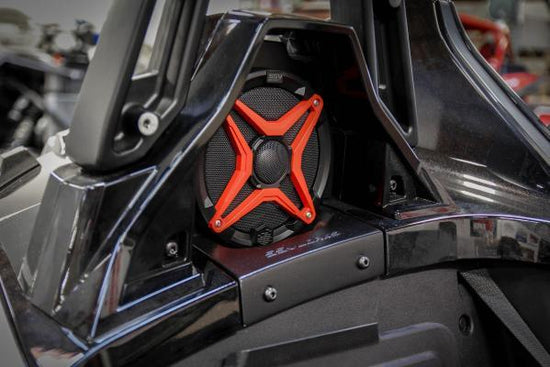 Polaris Slingshot Behind Seat Pods with 120watt 6.5" Speakers – SSV Works